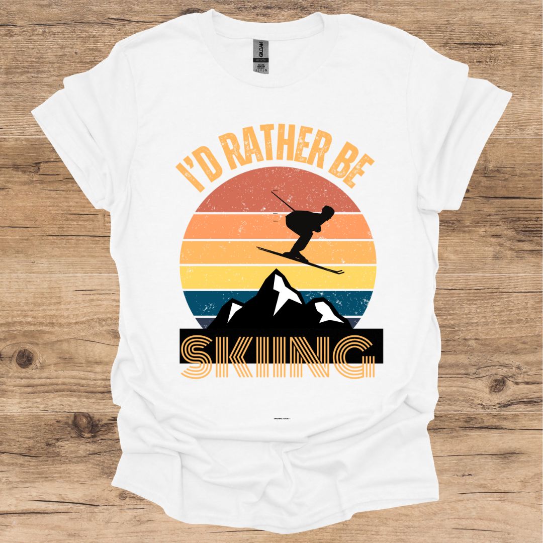 ⛷ Ski & Snowboard T-Shirts – Alpine Rush